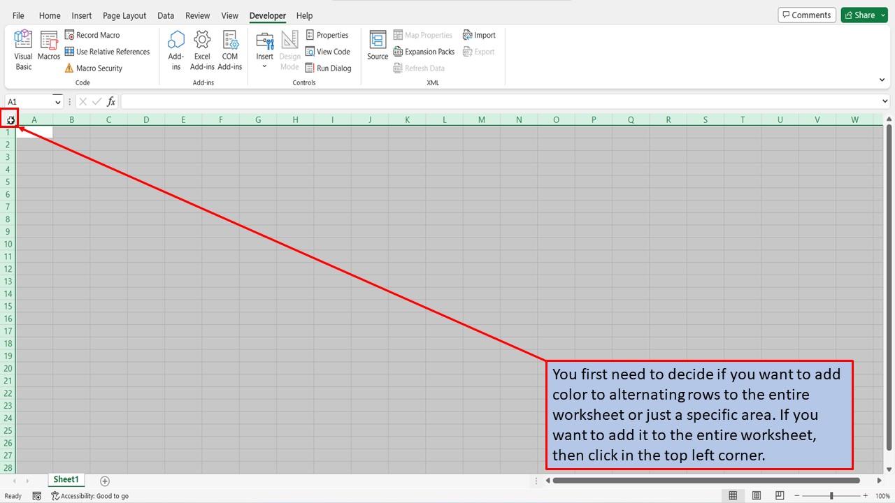 Apply Color To Alternate Columns In Excel 365 Using Conditional Formatting Marks Excel Tips 4931