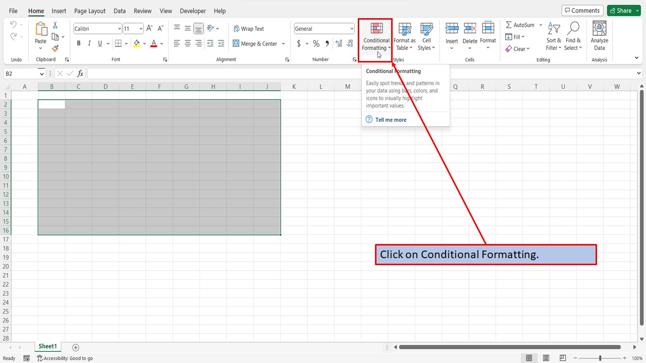 Apply Color To Alternate Rows In Excel 365 Using Conditional Formatting Marks Excel Tips 3947