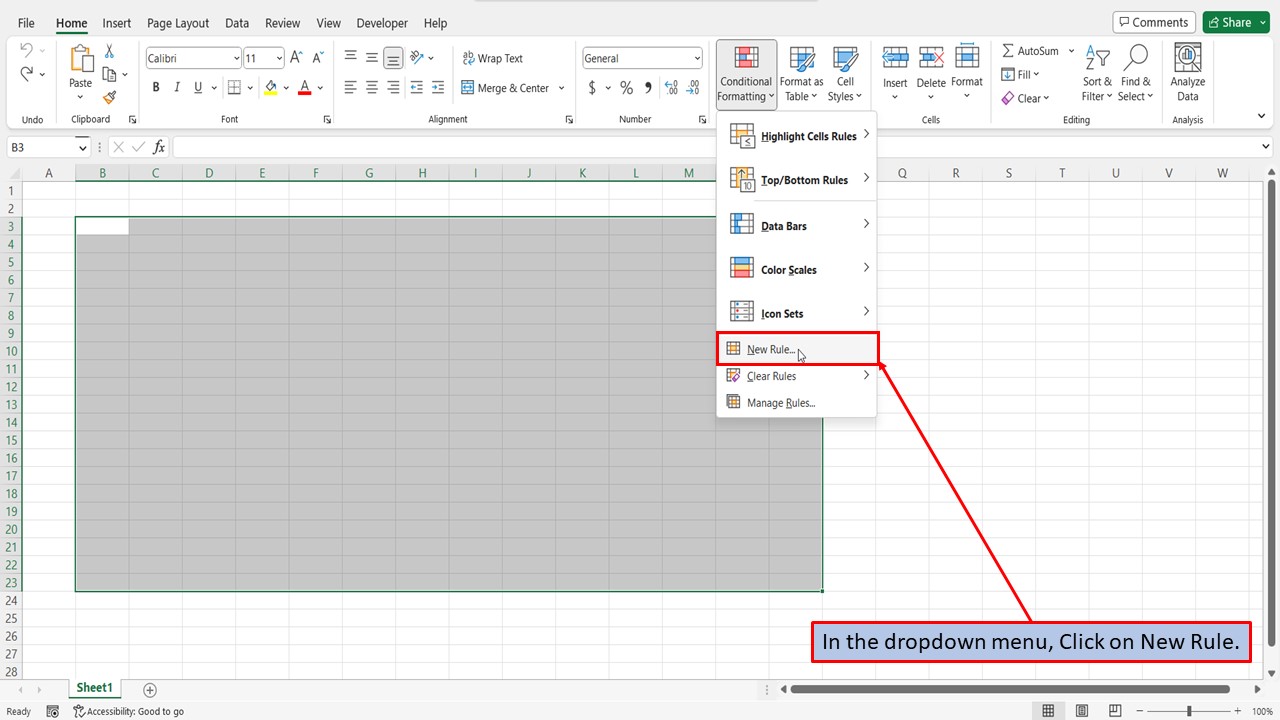 Apply Color To Alternate Columns In Excel 365 Using Conditional Formatting Marks Excel Tips 