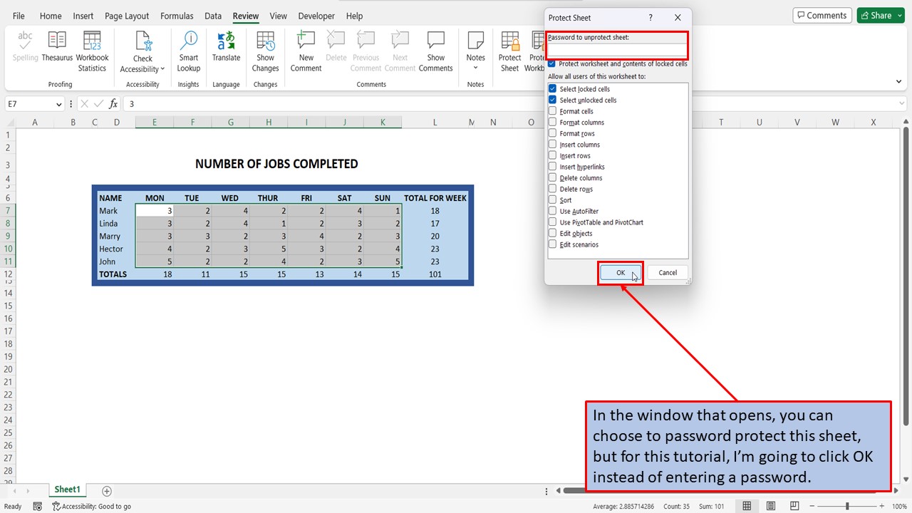 How To Lock Specific Cells In Excel - Mark's Excel Tips