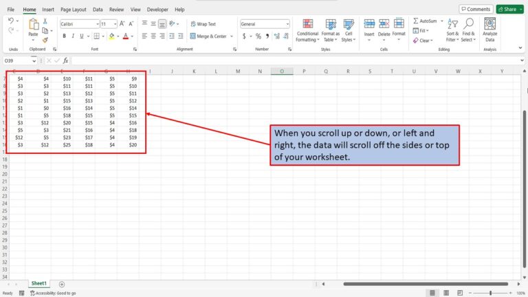 How To Freeze Top Row And First Column In Excel 365 - Mark's Excel Tips