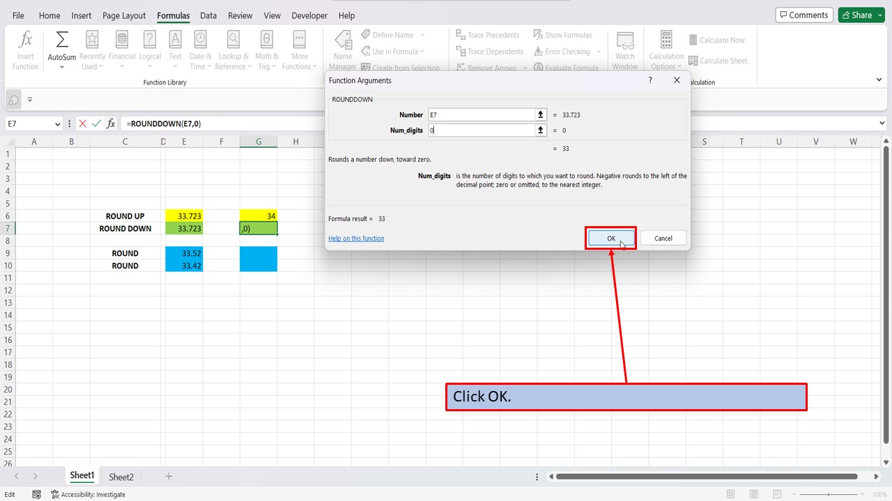 How To Round Numbers In Excel - Mark's Excel Tips