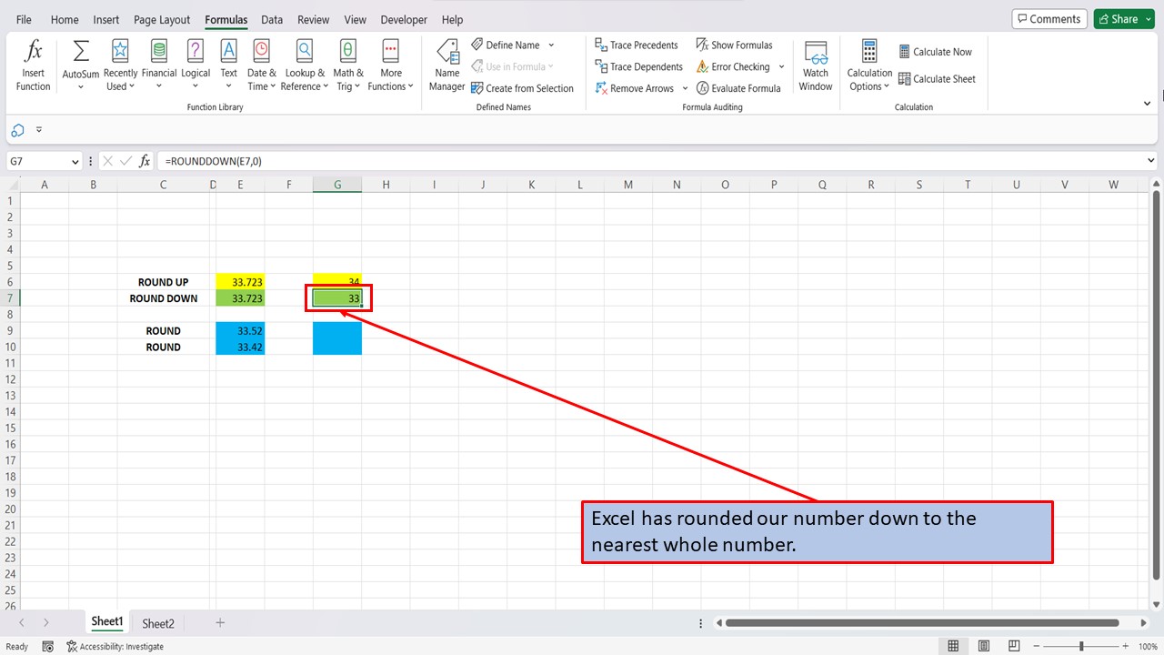 How To Round Numbers In Excel - Mark's Excel Tips