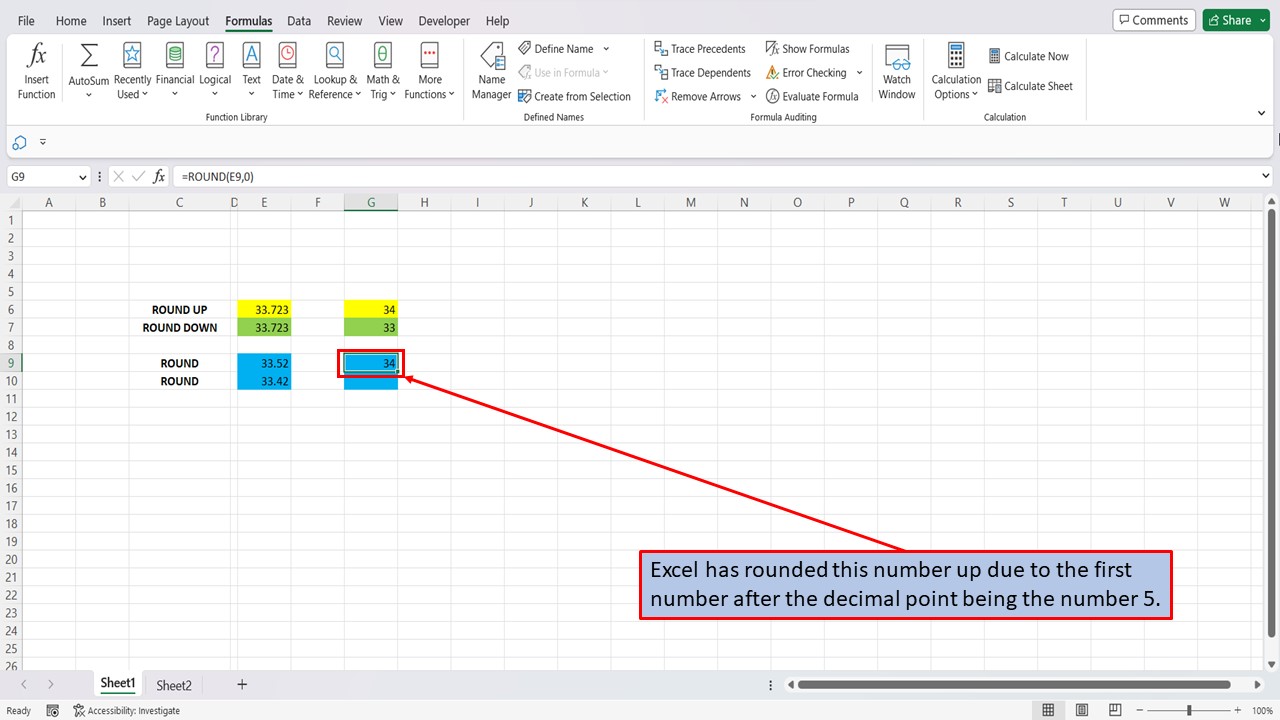 How To Round Numbers In Excel - Mark's Excel Tips