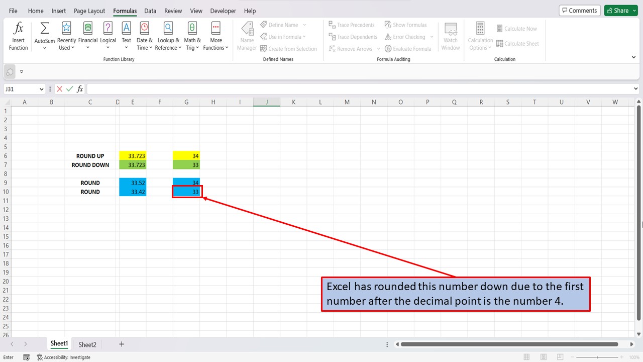 How To Round Numbers In Excel - Mark's Excel Tips