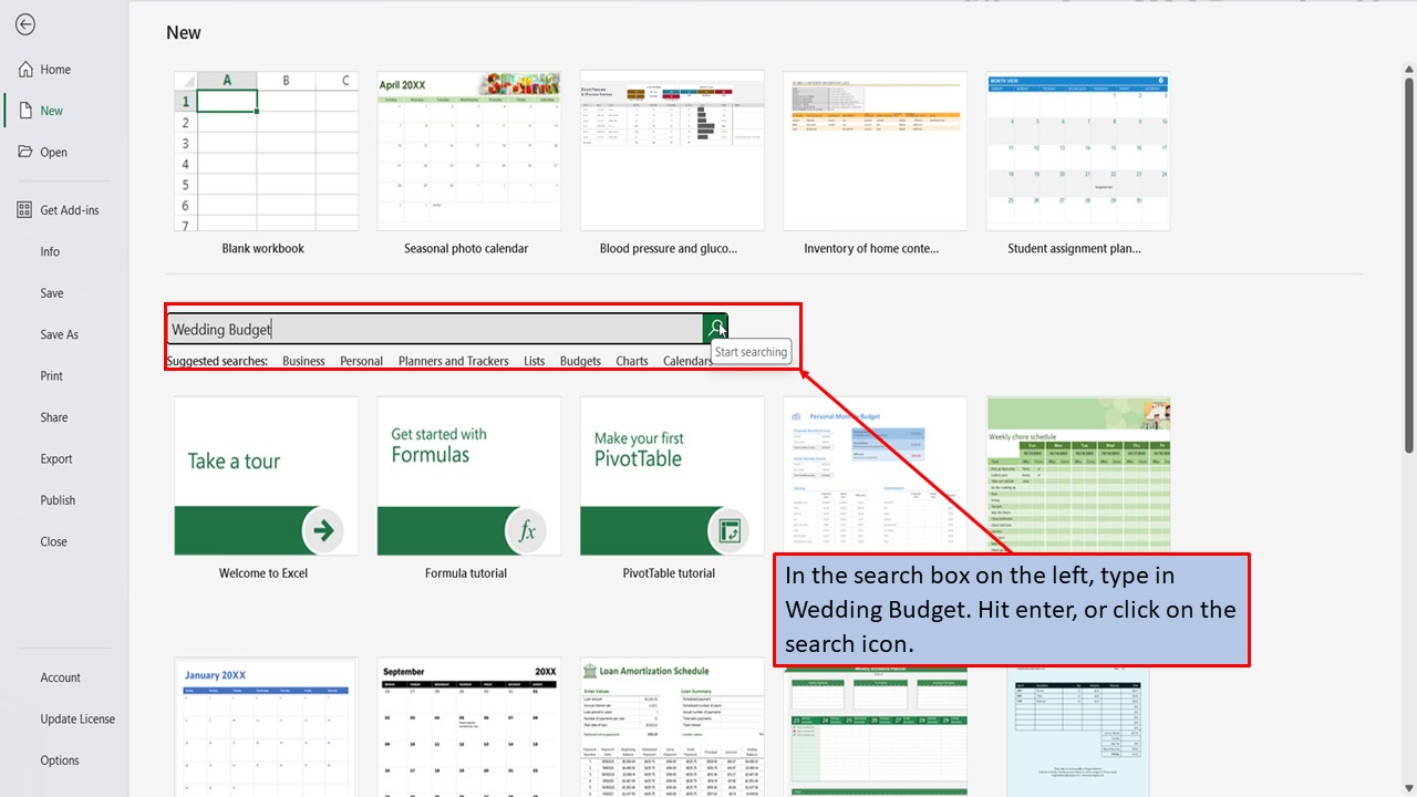 Create A Ready To Use Wedding Budget Template In Excel 365 - Mark's ...