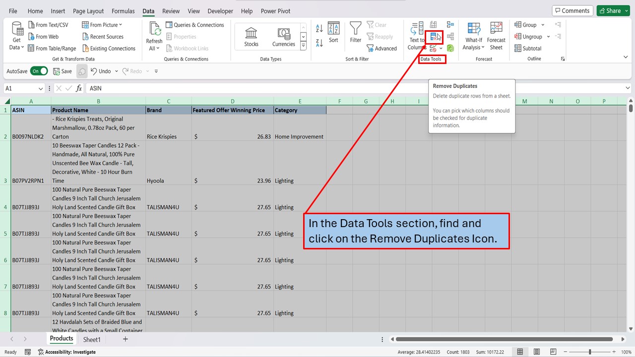 How To Quickly And Easily Delete Duplicates In Excel 365 Marks Excel Tips