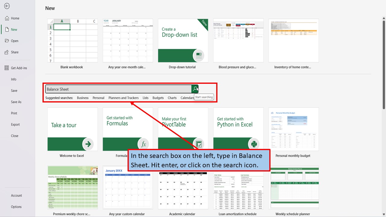 How to Create a Balance Sheet Template in Excel 365 | Step-by-Step ...