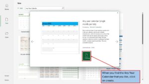 How to Create an Any Year Calendar in Excel 365 | Easy Tutorial - Mark ...