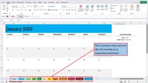 How to Create an Any Year Calendar in Excel 365 | Easy Tutorial - Mark ...