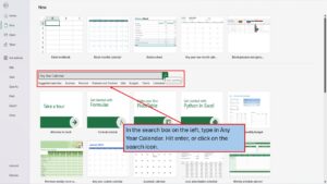 How to Create an Any Year Calendar in Excel 365 | Easy Tutorial - Mark ...