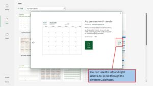 How to Create an Any Year Calendar in Excel 365 | Easy Tutorial - Mark ...