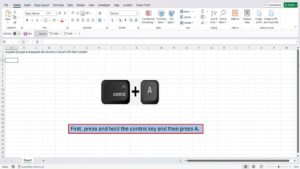 How To Expand All Columns Using Only Shortcut Keys In Excel 365 - Mark's Excel Tips