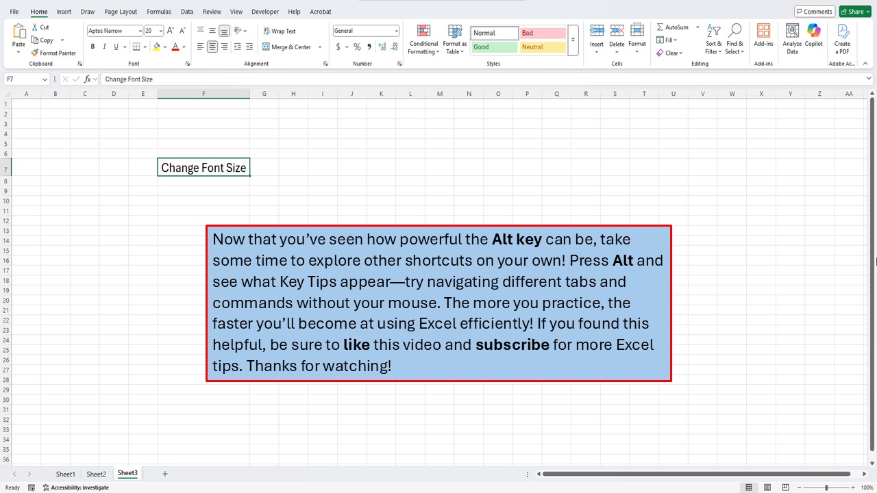 Master Excel Navigation: Alt Key Shortcuts Made Simple! - Mark's Excel Tips