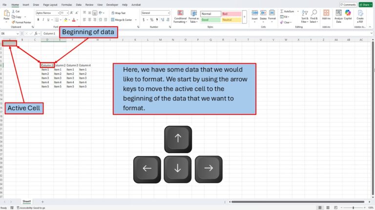 Open the Format Cells Dialog Box in Excel with Shortcuts - Mark's Excel ...