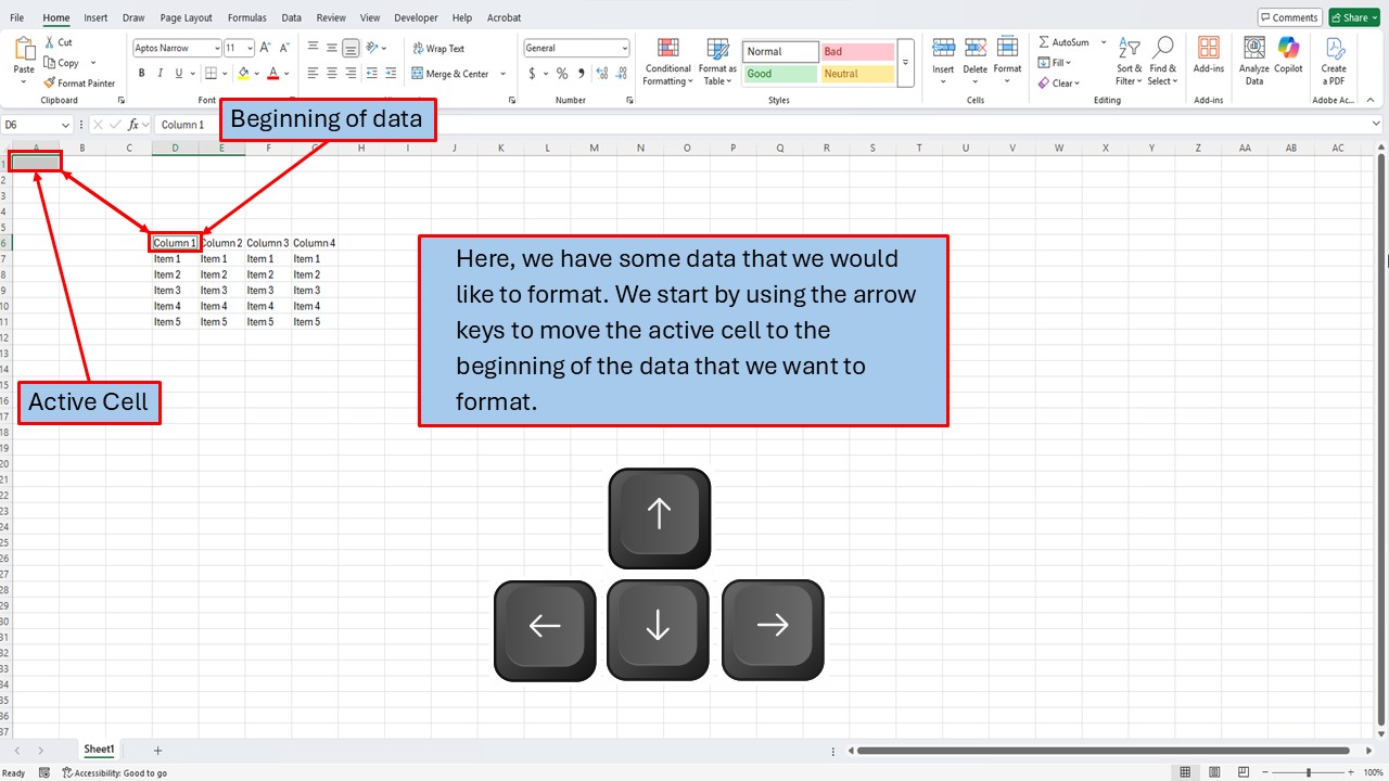 Open the Format Cells Dialog Box in Excel with Shortcuts - Mark's Excel Tips