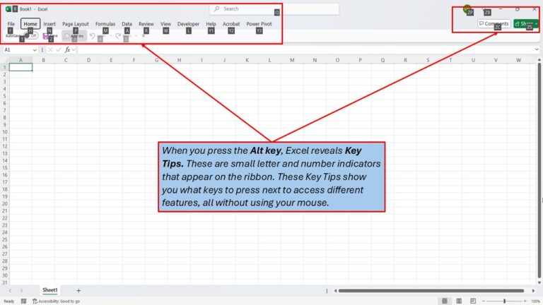 Master Excel Navigation: Alt Key Shortcuts Made Simple! - Mark's Excel Tips