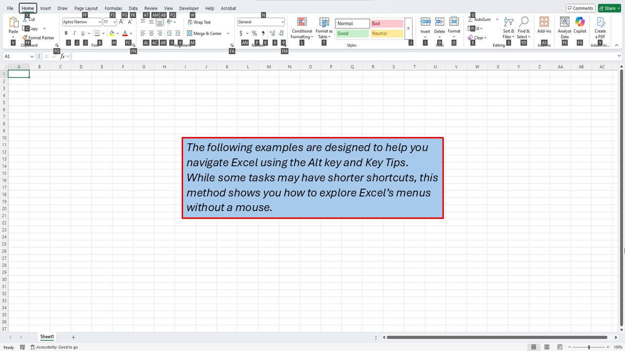 Master Excel Navigation: Alt Key Shortcuts Made Simple! - Mark's Excel Tips