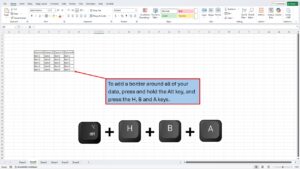 Master Excel Like a Pro: Genius Shortcut Keys to Add Borders—No Mouse ...
