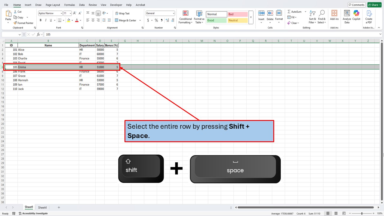Excel Tips: Quickly Hide Columns With Keyboard Shortcuts in 2025 - Mark ...
