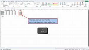 Excel AutoSum Shortcut: Easily Add Numbers Without Touching Your Mouse! - Mark's Excel Tips