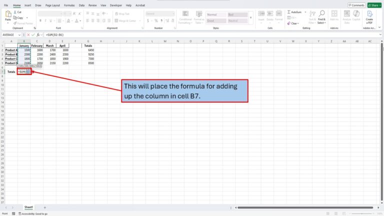 Excel Autosum Shortcut Easily Add Numbers Without Touching Your Mouse Marks Excel Tips