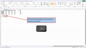 Excel AutoSum Shortcut: Easily Add Numbers Without Touching Your Mouse! - Mark's Excel Tips