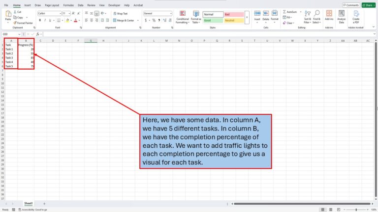 How To Use Conditional Formatting Traffic Lights In Excel - Mark's Excel Tips