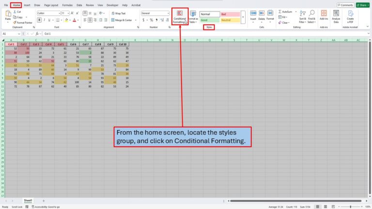 How to Remove Conditional Formatting in Excel (Entire Worksheet) - Mark's Excel Tips