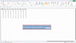How to Remove Conditional Formatting in Excel (Entire Worksheet) - Mark ...