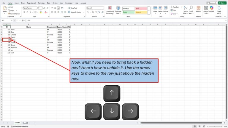 Excel Tips: Quickly Hide Columns With Keyboard Shortcuts in 2025 - Mark ...