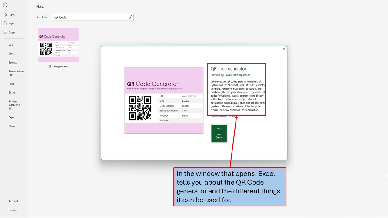 How to Use the Excel QR Code Generator in Excel 365 (Step-by-Step Guide) - Mark's Excel Tips